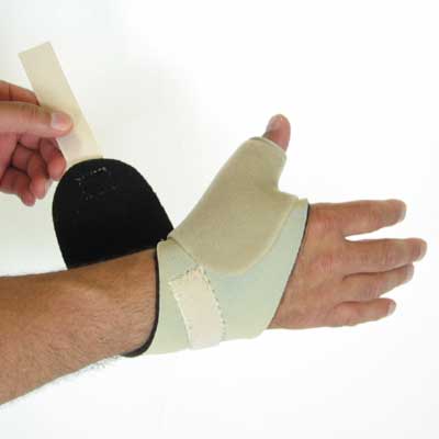 Wrist Wrap with Thermoplastic Thumb Support: W-211 | Benik Corp.